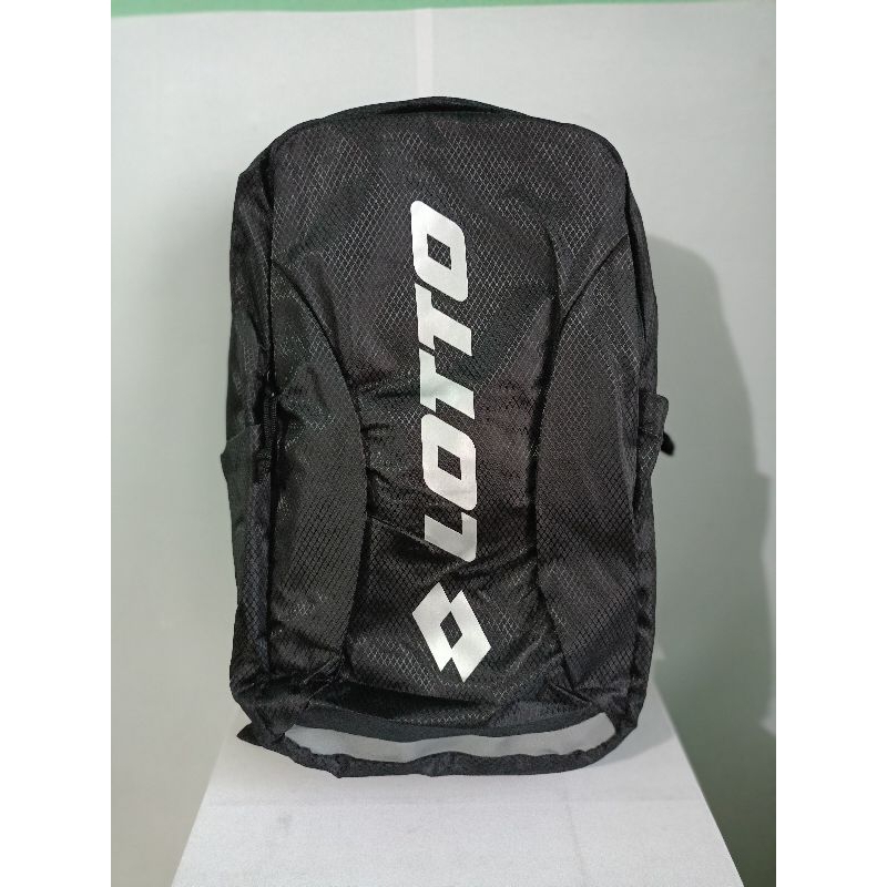 Jual Lotto Aru Backpack Black | Shopee Indonesia