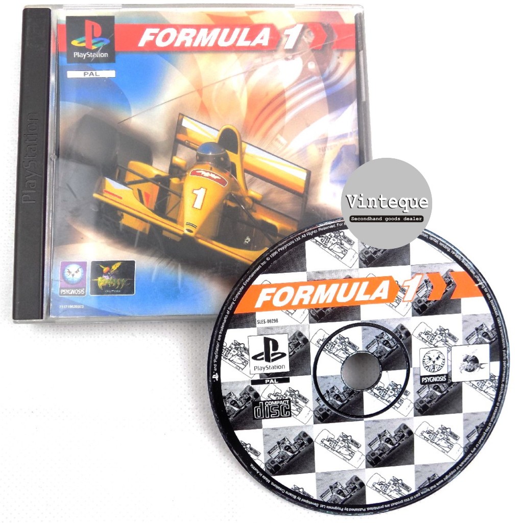 Jual Kaset CD PS1 Playstation 1 Original Pabrik Formula 1 | Shopee ...