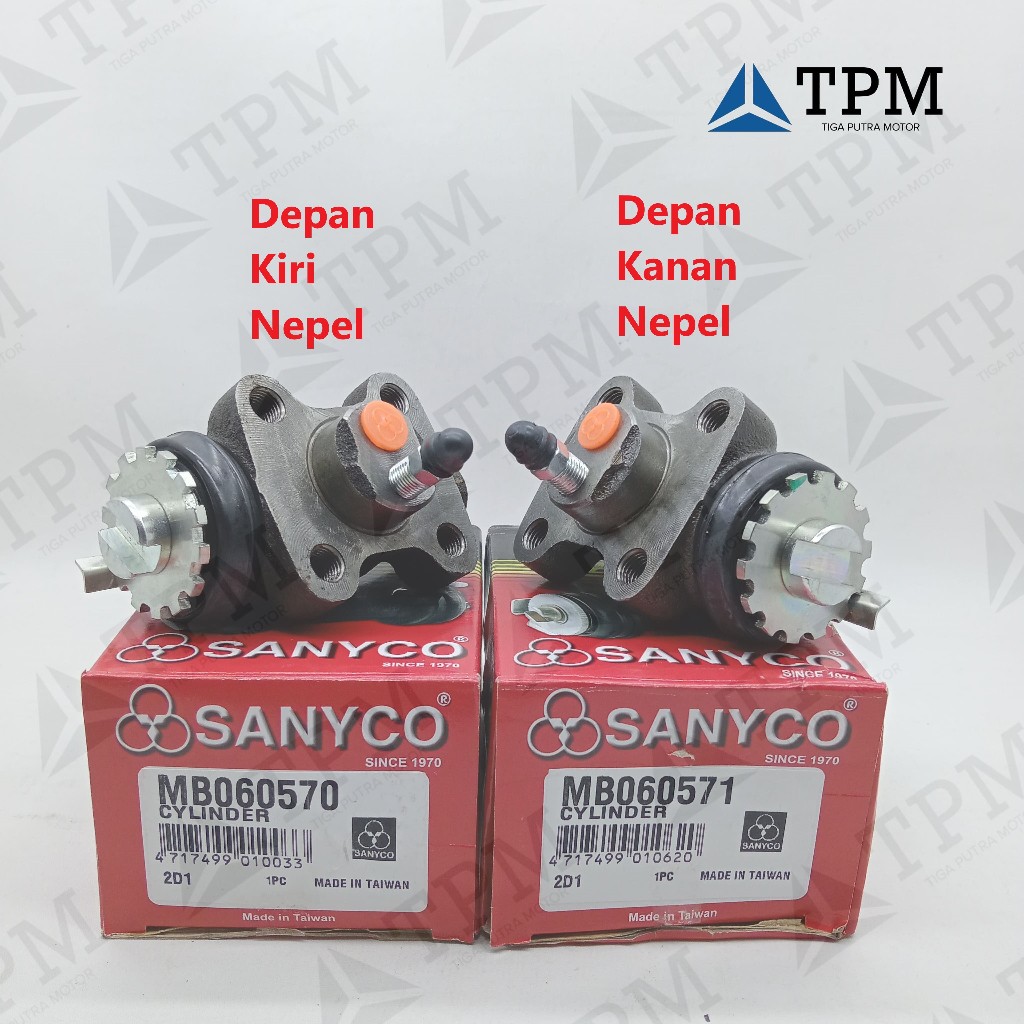 Jual WHEEL CYLINDER MASTER REM DEPAN COLT DIESEL PS100 DOUBLE SANYCO ...