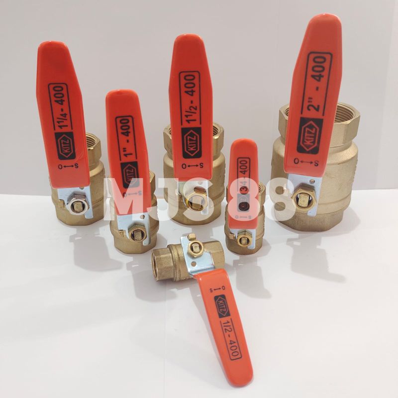 Jual BALL VALVE KITZ 2 INCH KUNINGAN STOP KRAN DRAT DALAM | Shopee Indonesia