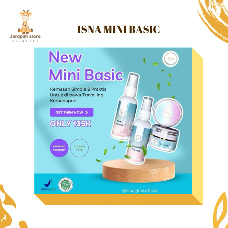 Jual ISNA MINI BASIC New produk | ISNA GLOW SKINCARE MINI BASIC ...