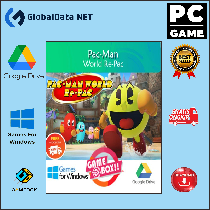 Jual [G-DRIVE] PAC-MAN WORLD Re-PAC - PAC MAN - PC Game | Shopee Indonesia