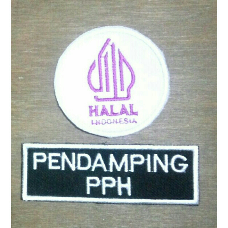 Jual Bordiran Set Logo Halal+P3H (2 pcs) | Shopee Indonesia