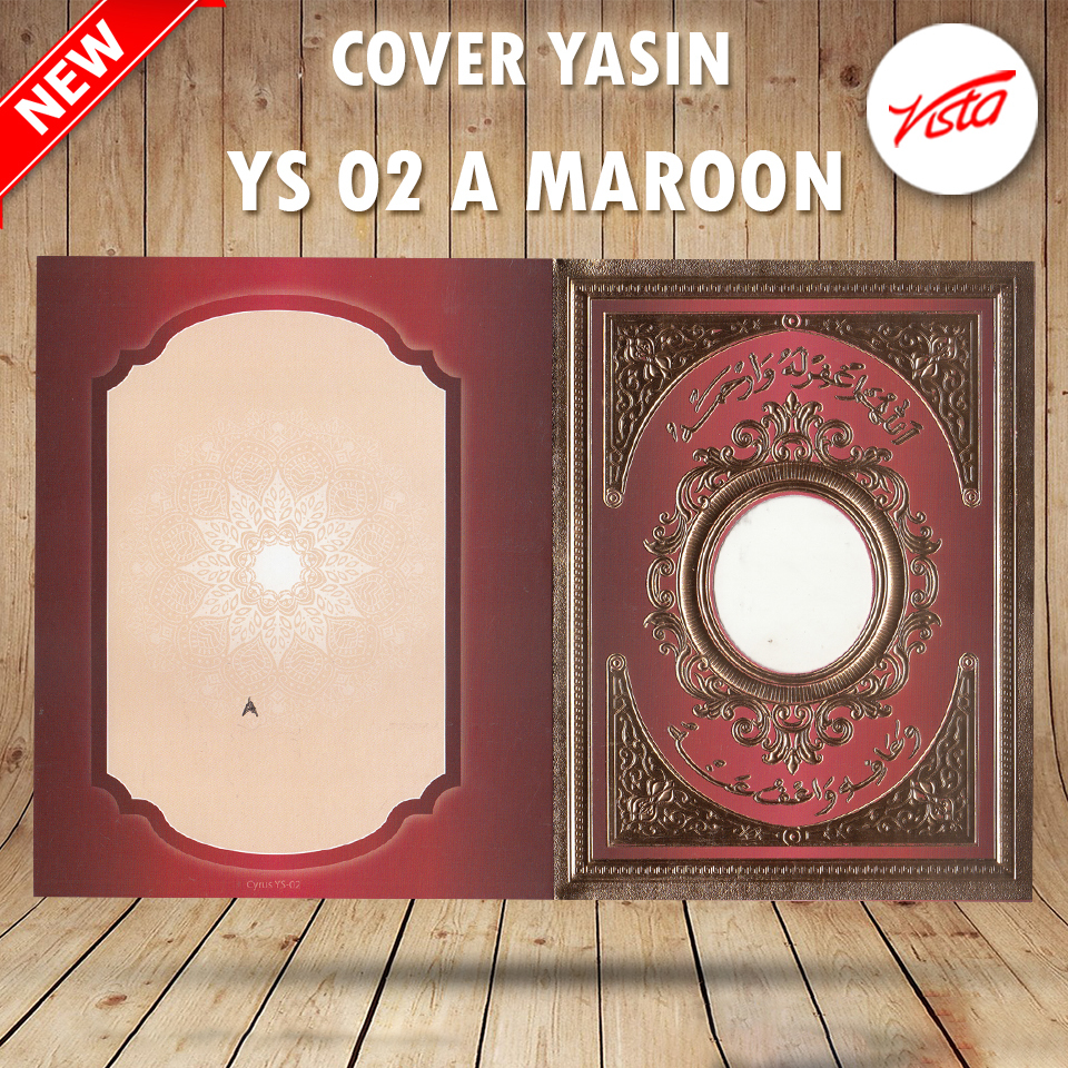 Jual Cover Yasin Art Carton YS 02A maroon | Shopee Indonesia