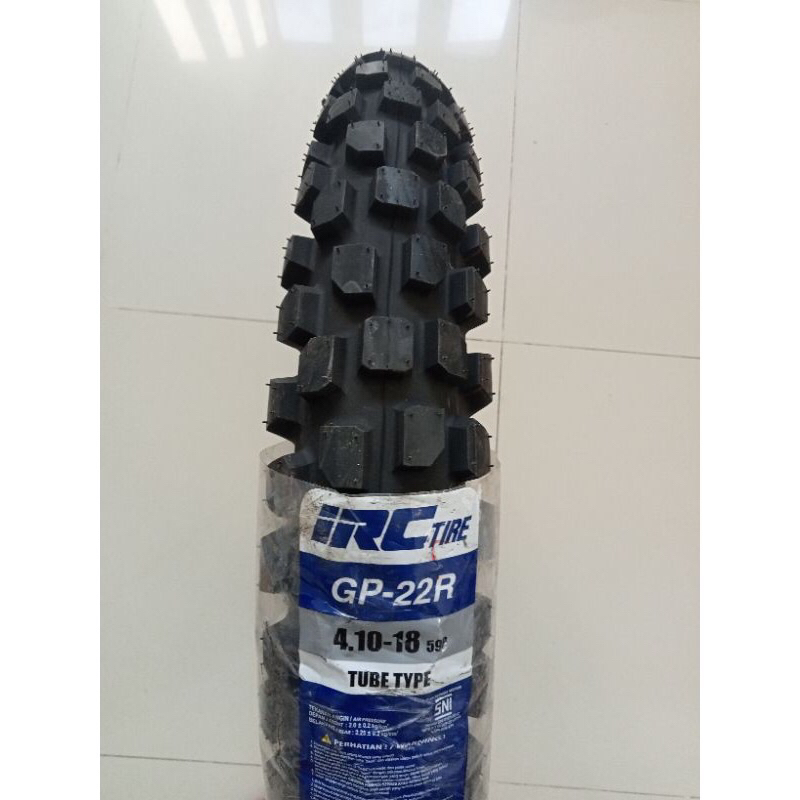 Jual BAN LUAR MOTOR IRC GP22 UK 410-18 (CRF, KLX, WR) | Shopee Indonesia