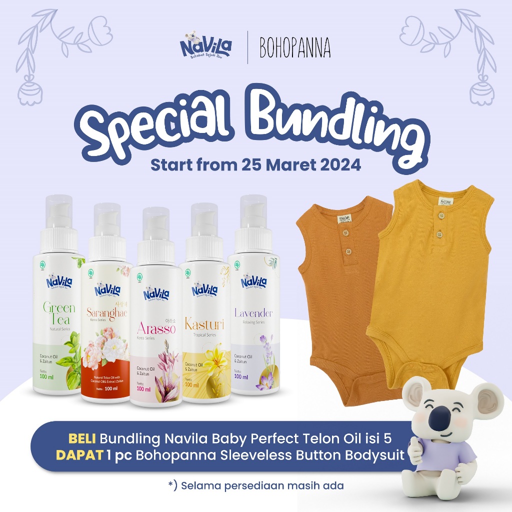 Jual PAKET NAVILA TELON OIL REGULAR SIZE 5 PCS 100 ML (ARASSO ...