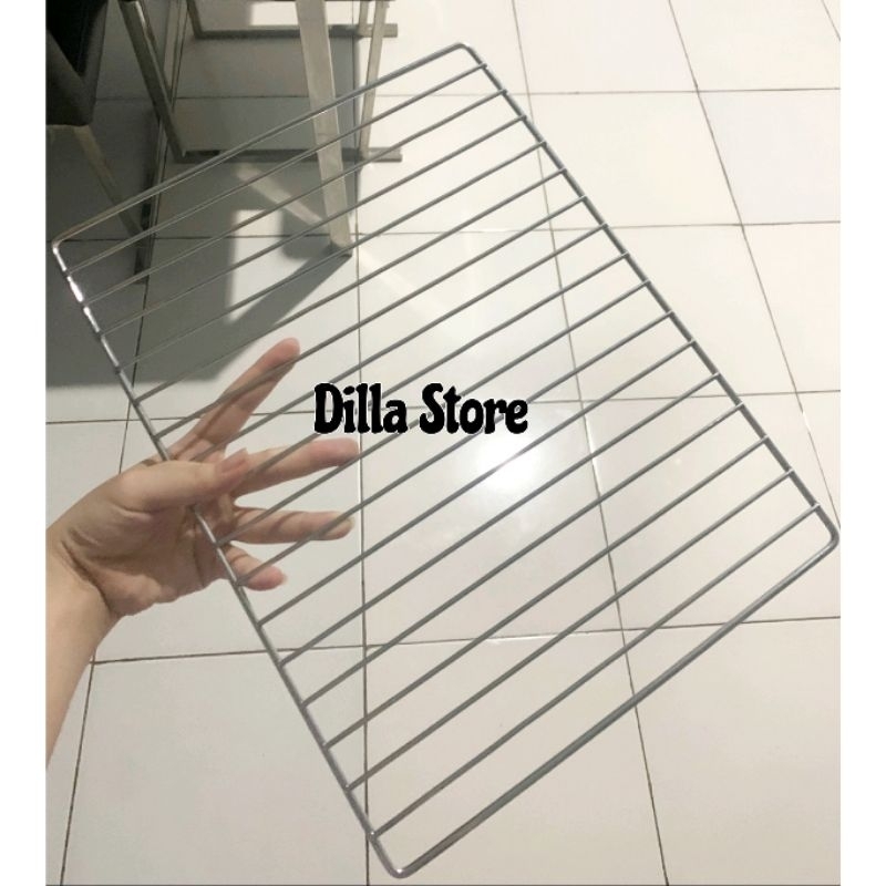 Jual rak / tray oven ukuran 38 x 28 cm | Shopee Indonesia