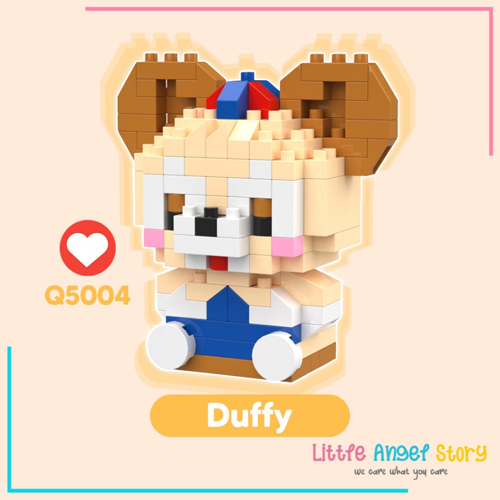 Jual Mainan anak PUZZLE BALOK SUSUN DISNEY 3D DIY Mainan Edukasi Bayi ...