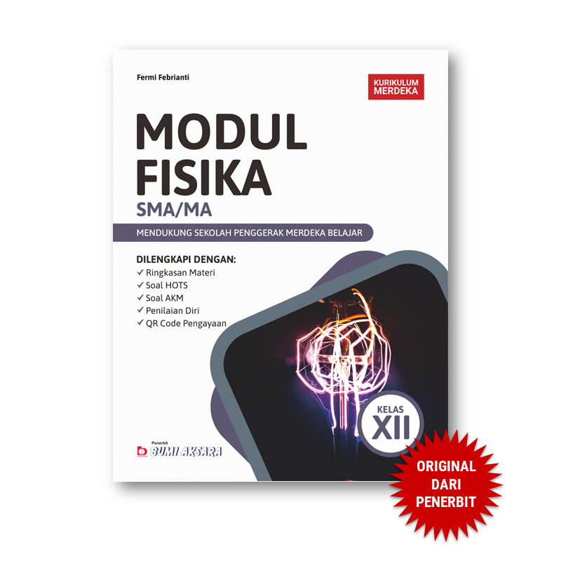 Jual Modul Fisika Kelas XII SMA MA Kurikulum Merdeka - Bumi Aksara | Shopee Indonesia
