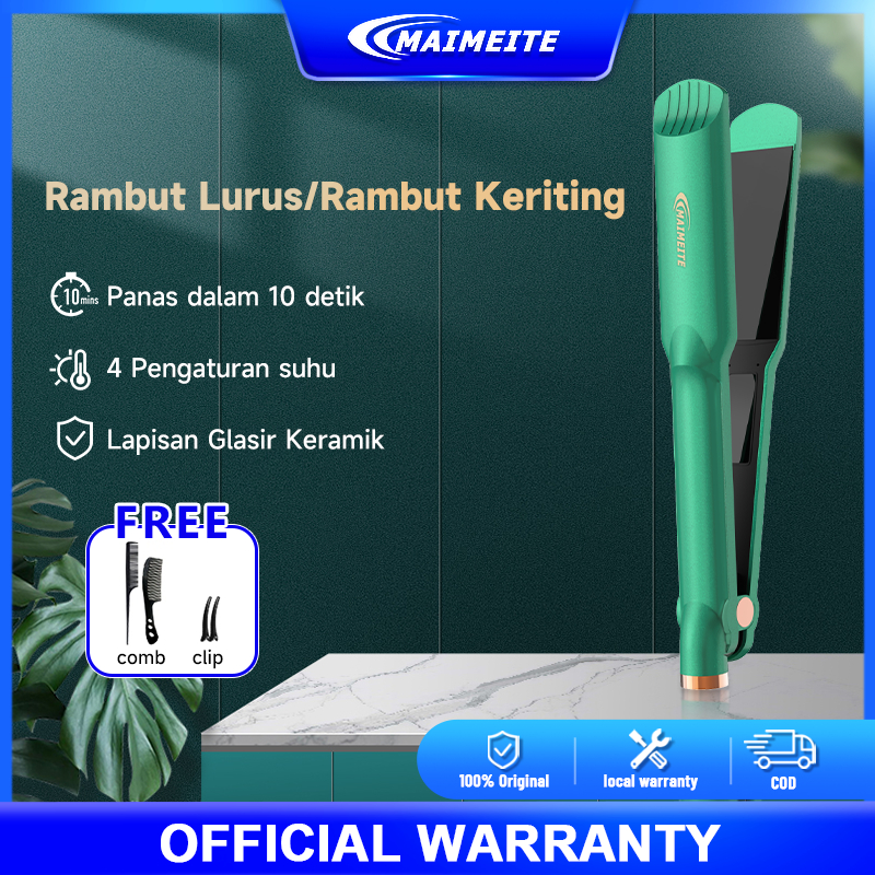 Jual MAIMEITE Catokan Rambut Hair Straightener Curly Catok Rambut Lurus ...