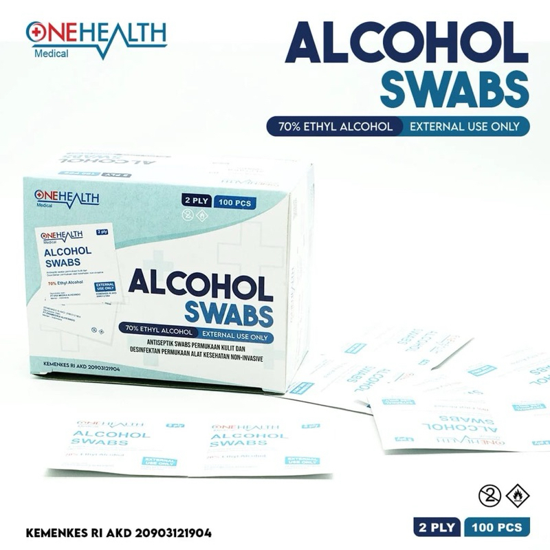 Jual Alkohol Swab / Tissue Alkohol Box Isi 100 Pcs | Shopee Indonesia