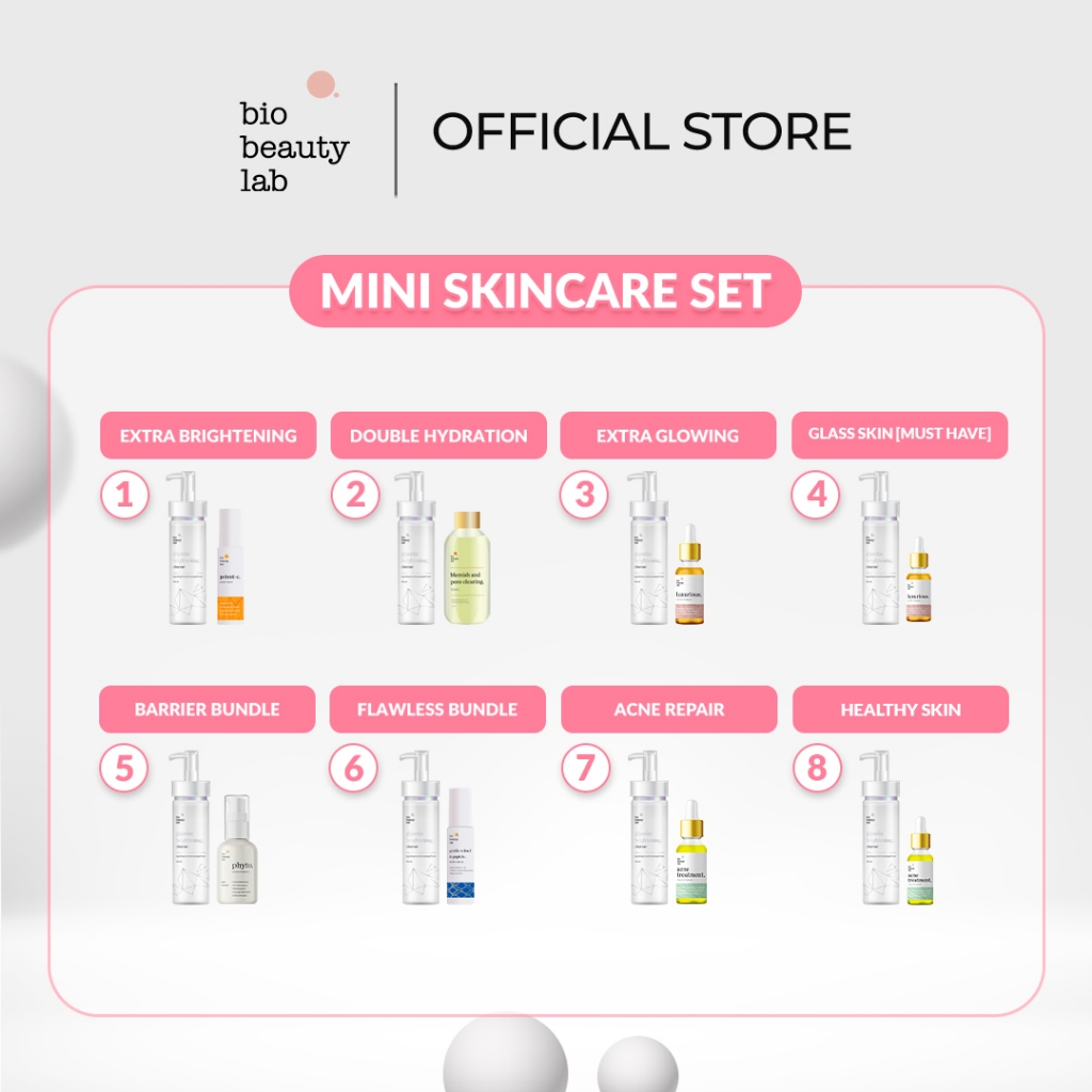 Jual Bio Beauty Lab Mini Skincare Set | Shopee Indonesia