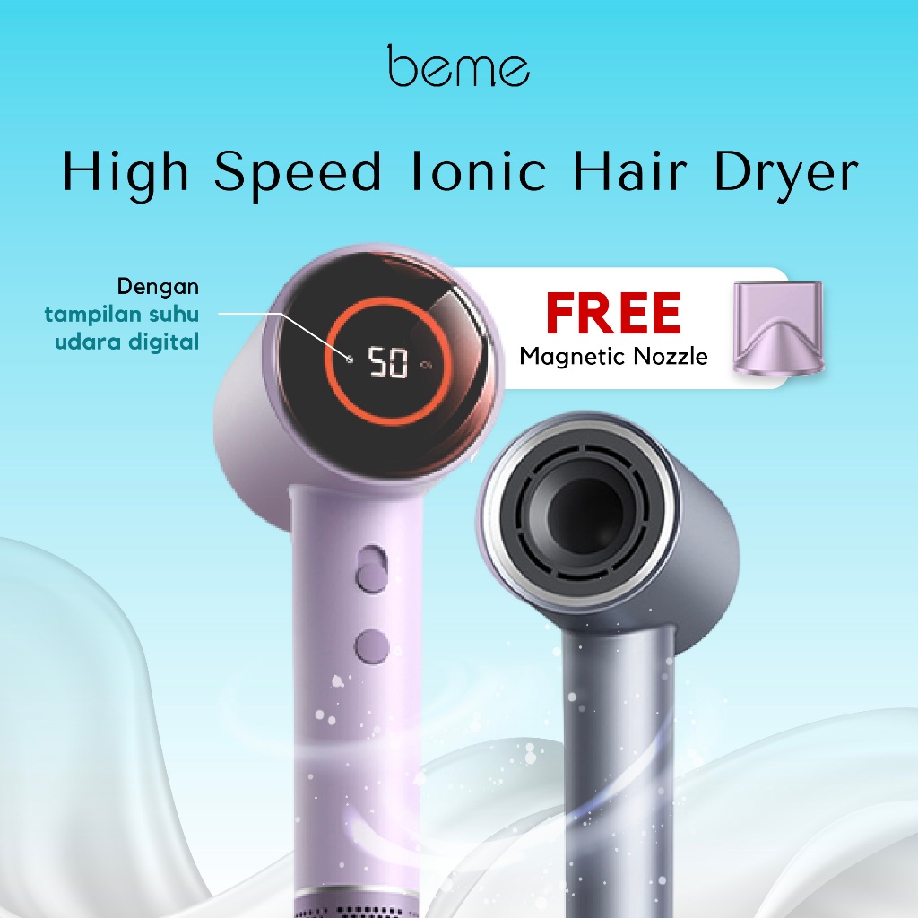 Jual Beme High Speed Ionic Hair Dryer: Pengering Rambut Profesional ...