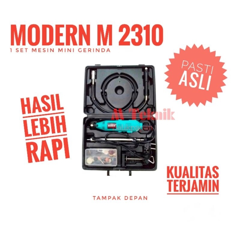 Jual Mesin Mini Die Grinder Modern M 2310 bor tuner 1 set gerinda ukir ...