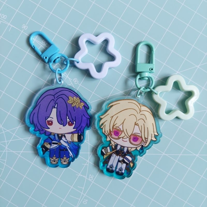 Jual [ imajinyasachi ] Honkai Star Rail HSR Gradient Keychain | Shopee ...