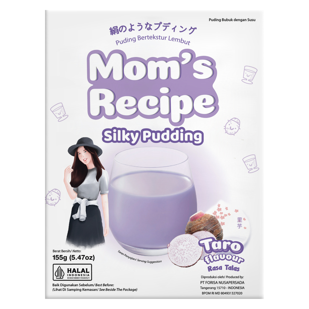 Jual Silky Pudding Taro Box Forisa Moms Recipes Mom's Puding Talas ...