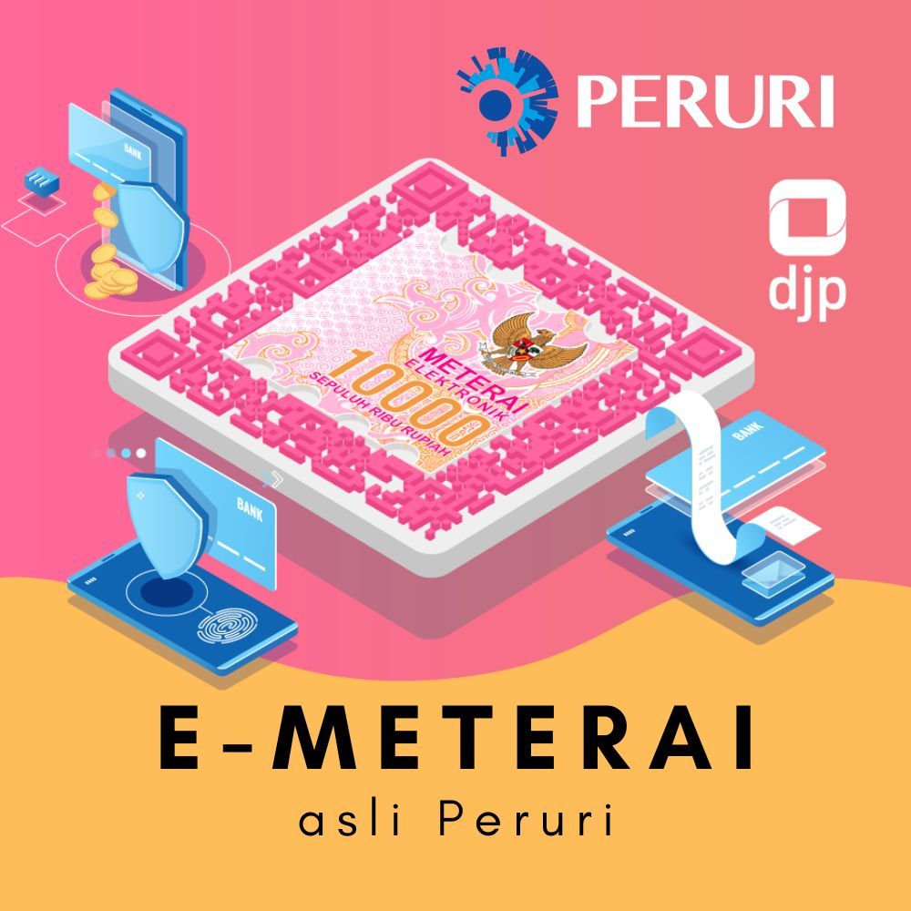 Jual eMeterai / e-Meterai / Meterai Elektronik / Meterai Digital (E ...
