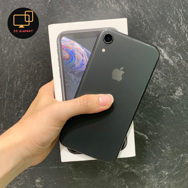 Jual iPhone XR 128GB iBox Black Second Fullset | Shopee Indonesia