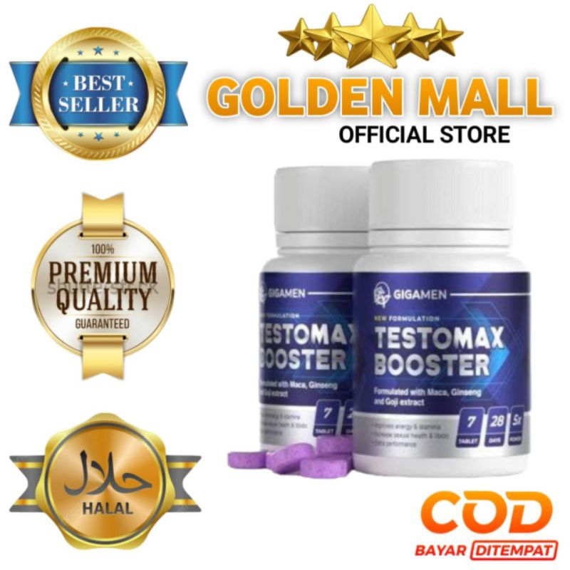 Jual Testomax Booster Suplemen Herbal Paling Ampuh Asli Malaysia ...