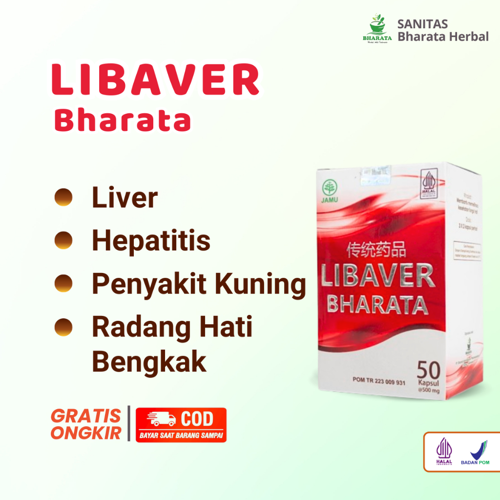 Jual Libaver Bharata Original - Obat Liver Hepatitis A B C Radang Hati ...