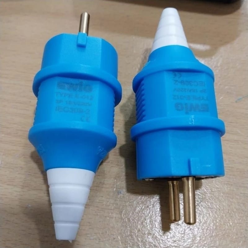 Jual Plug Mounting / Steker Ewig 2 pin 16Ampere 220volt | Shopee Indonesia