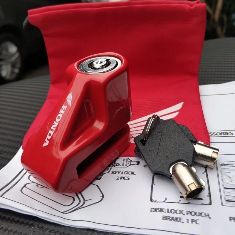 Jual KUNCI DISK CAKRAM ORIGINAL HONDA AHM BEAT SCOOPY PCX NMAX DLL ...