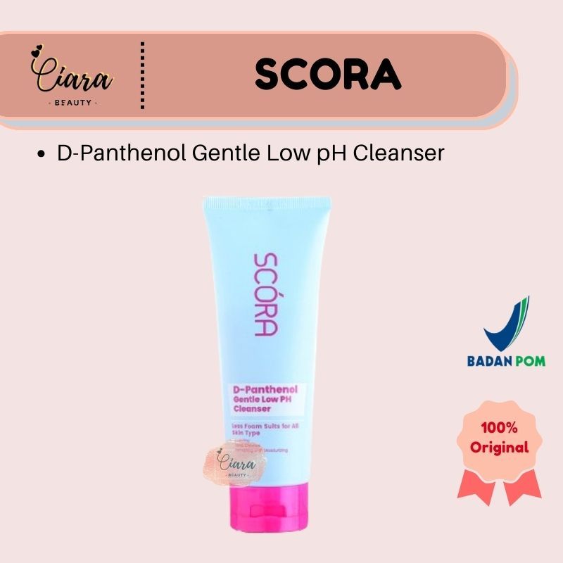 Jual SCORA D-Panthenol Gentle Low pH Cleanser Sabun Cuci Muka Sensitive ...