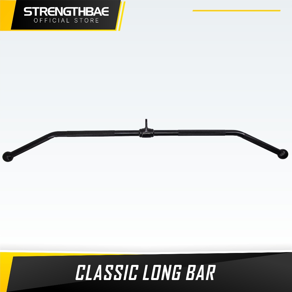 Jual Classic Cable Attachment STRENGTHBAE Long Bar | Shopee Indonesia