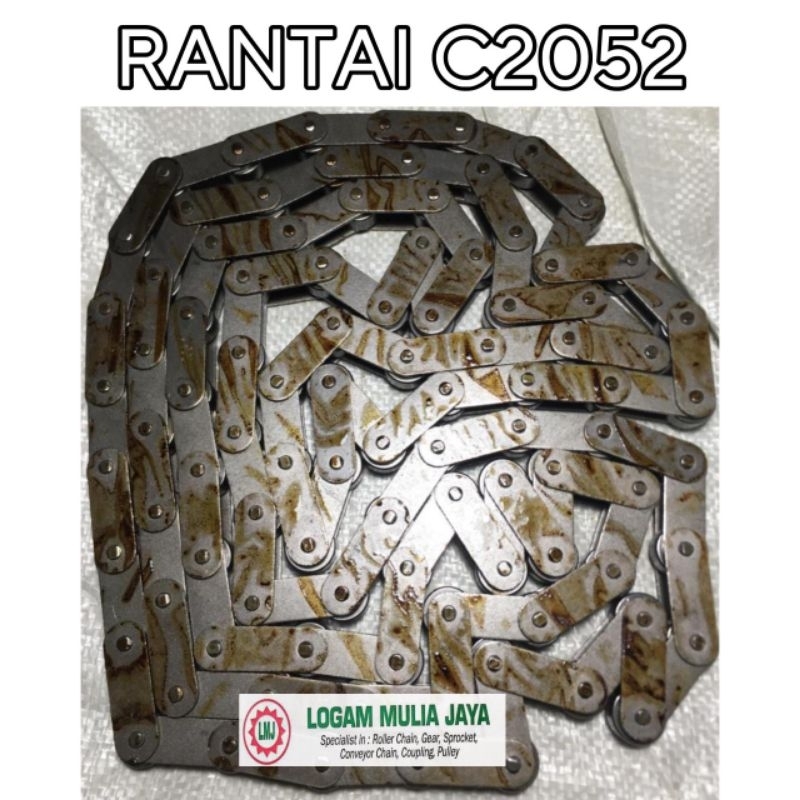 Jual DOUBLE PITCH RANTAI ROLLER CHAIN C 2052 C2052 LARGE ROLLER ...