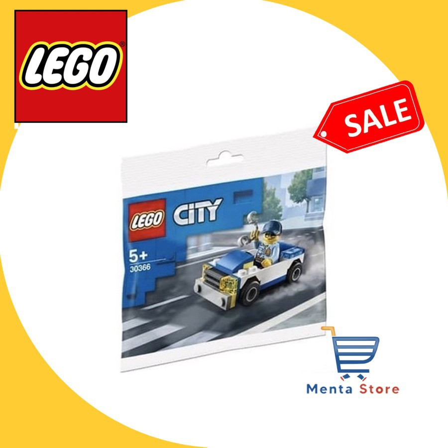 Jual LEGO Polybag 30366 City Police Car Original MISP New Mobil Polisi ...