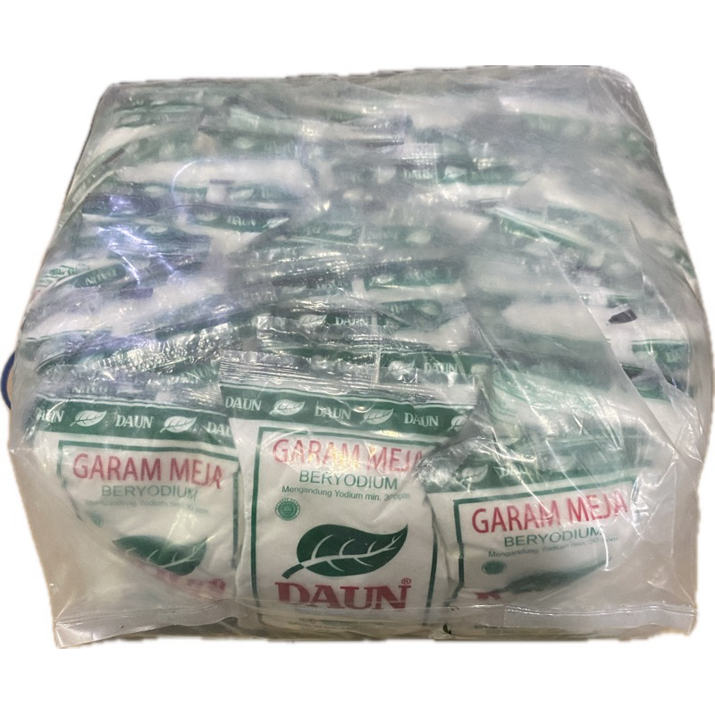 Jual GARAM DAUN 250GR 1 BAL (ISI 40 PCS) | Shopee Indonesia