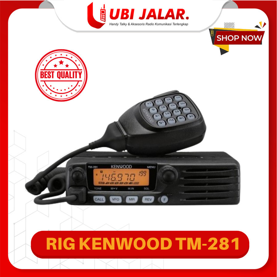 Jual Radio Rig Kenwood TM 281A Vhf FM Transciever | Shopee Indonesia