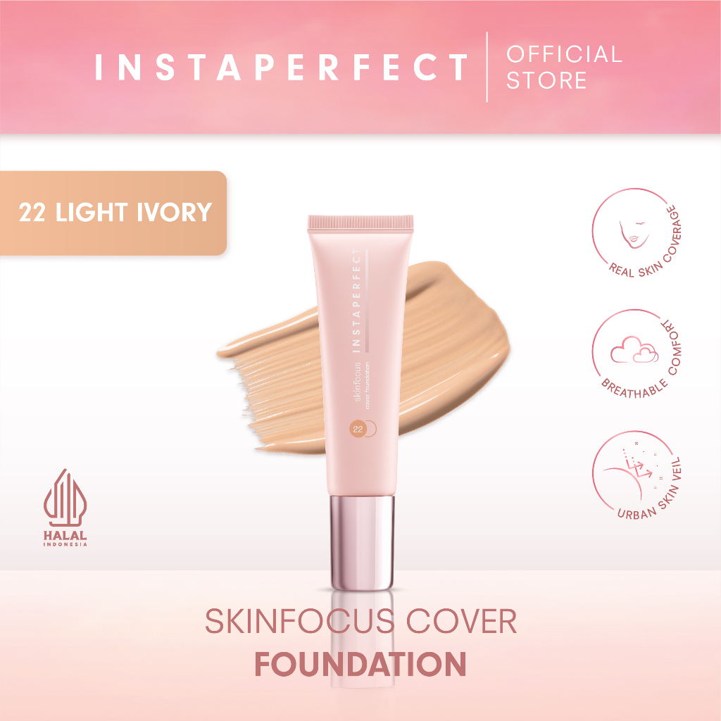 Jual Instaperfect Skinfocus Cover Foundation 30 ml (Real Skin High ...
