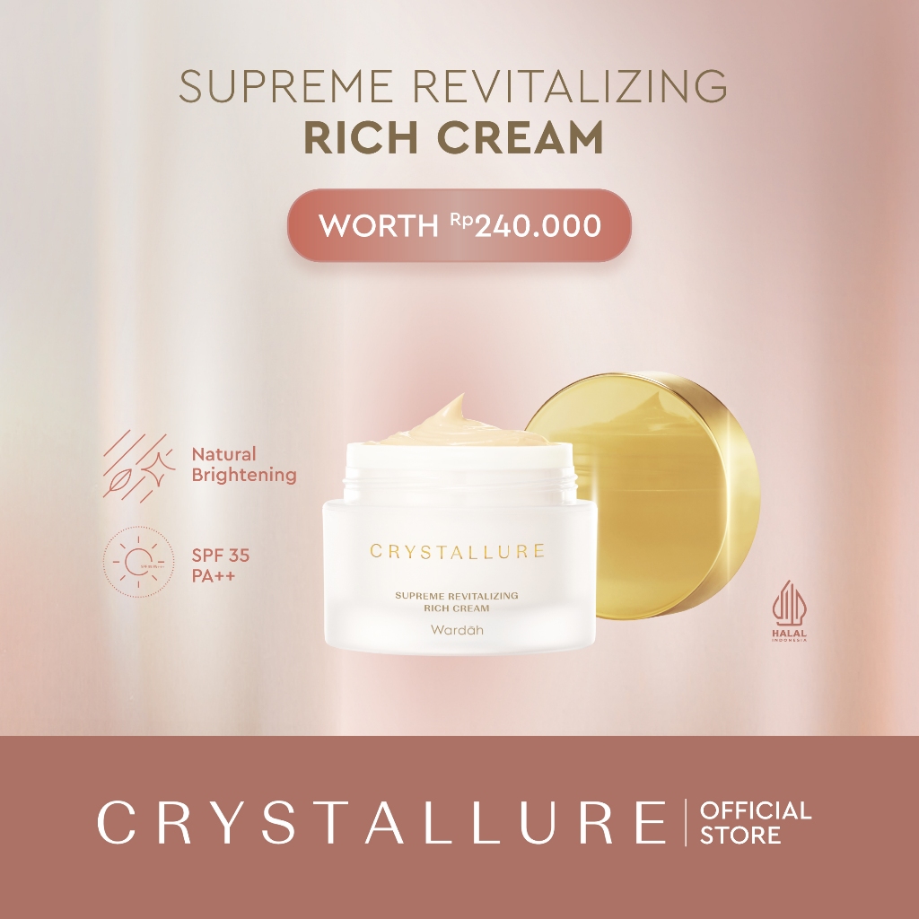 Jual Crystallure Supreme Revitalizing Rich Cream 50 g - Skincare ...