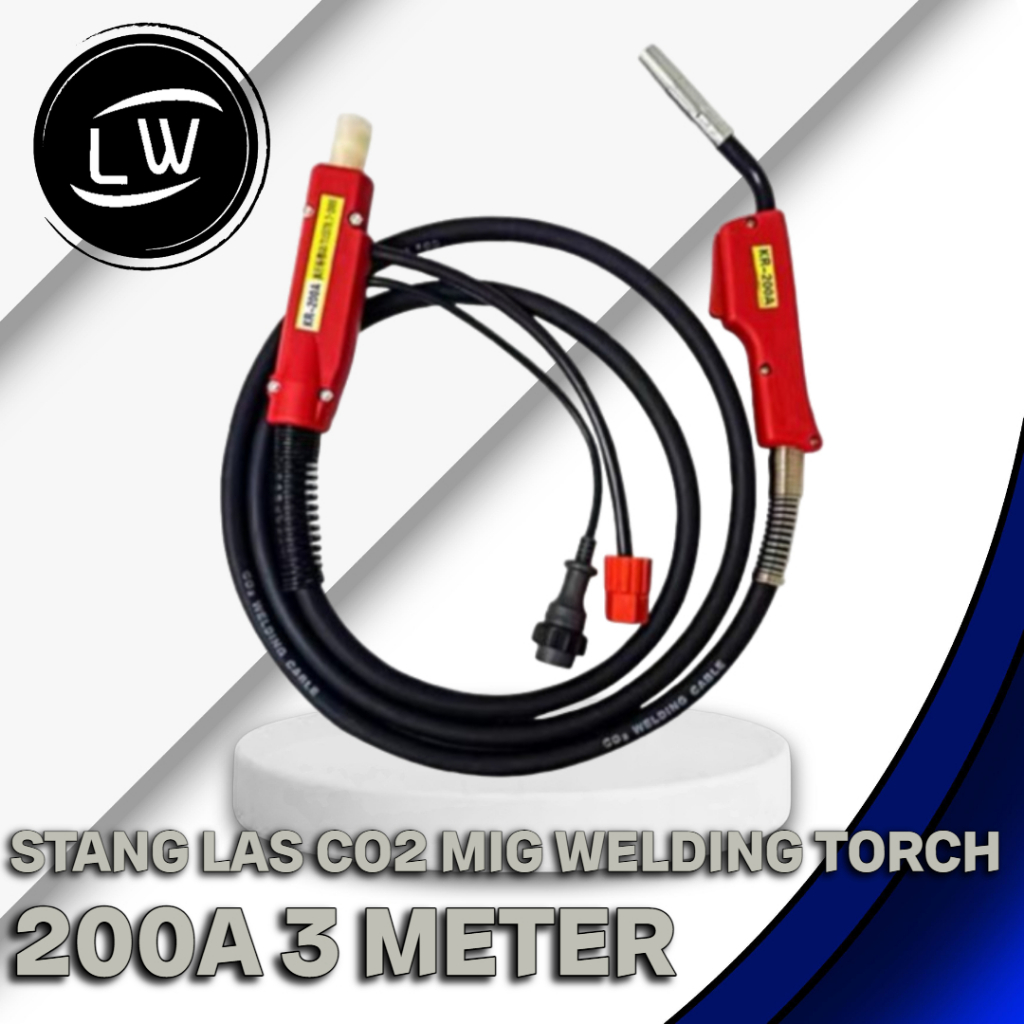 Jual STANG LAS CO2 MIG WELDING TORCH - 200A 3 METER | Shopee Indonesia
