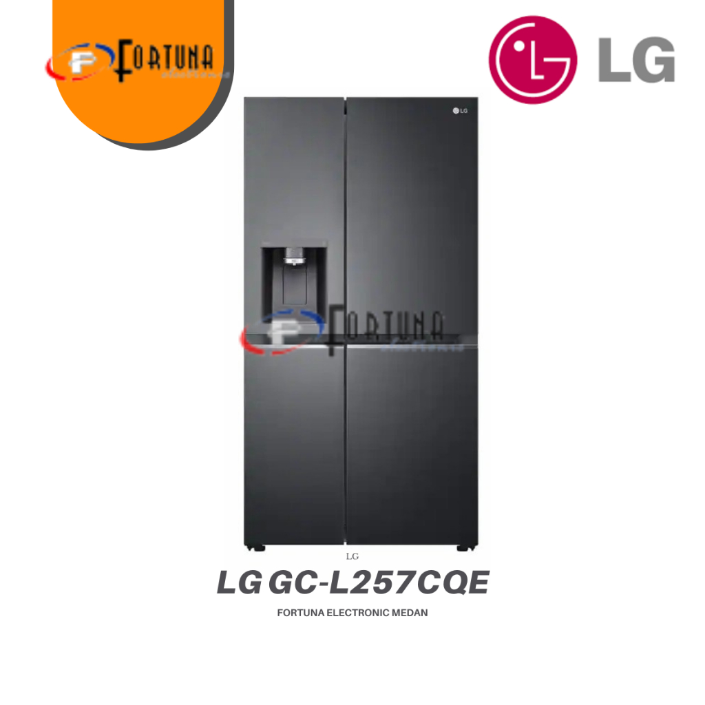 Jual KULKAS LG SIDE BY SIDE GC-L257CQEL / GCL257CQEL WITH DISPENSER (MEDAN) | Shopee Indonesia