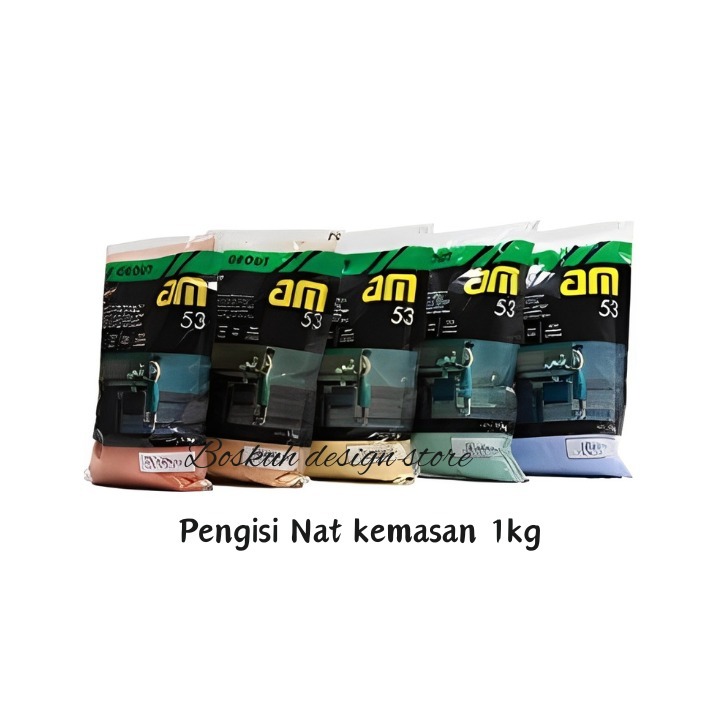 Jual Nat Keramik AM 53 Pengisi Nat Tile Grout Semen Warna | Shopee ...