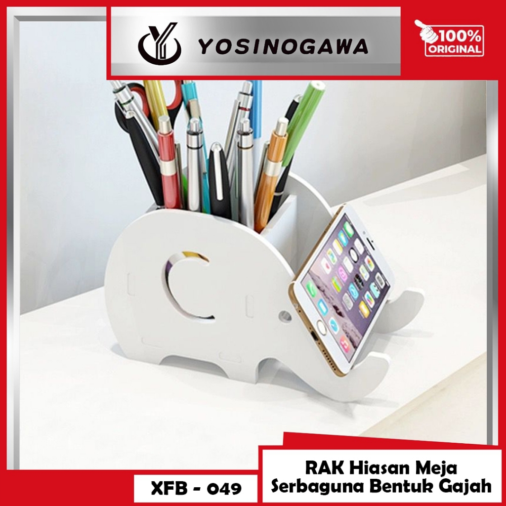 Jual YOSINOGAWA - Tempat Pen Ballpoint Handphone Remote Warna Putih DIY ...