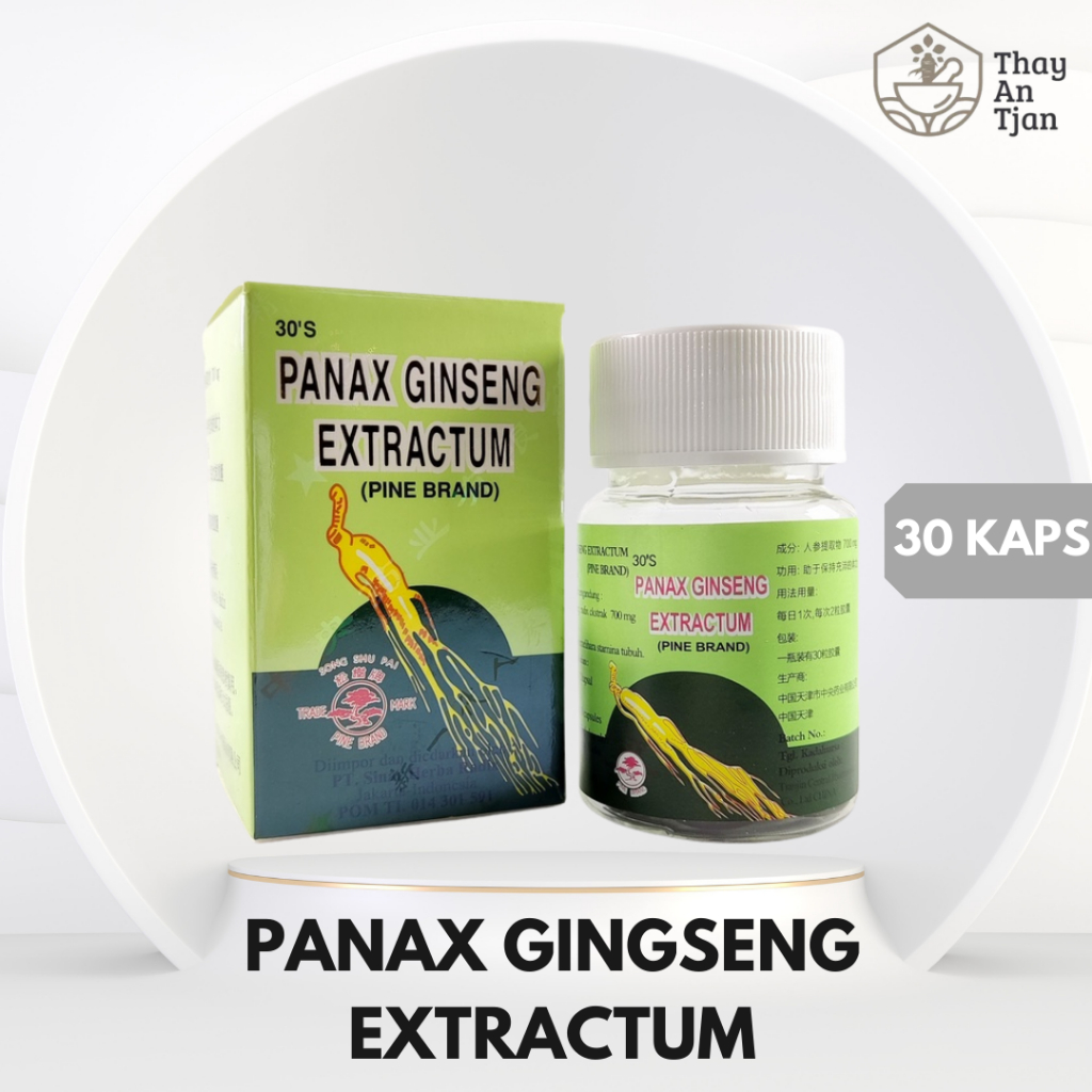 Jual PANAX GINSENG EXTRACTUM CAPSULES ( PINE BRAND ) | SUPLEMEN ...