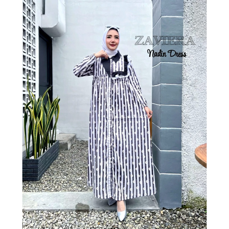 Jual Nadine Dress by Zaviera | Shopee Indonesia