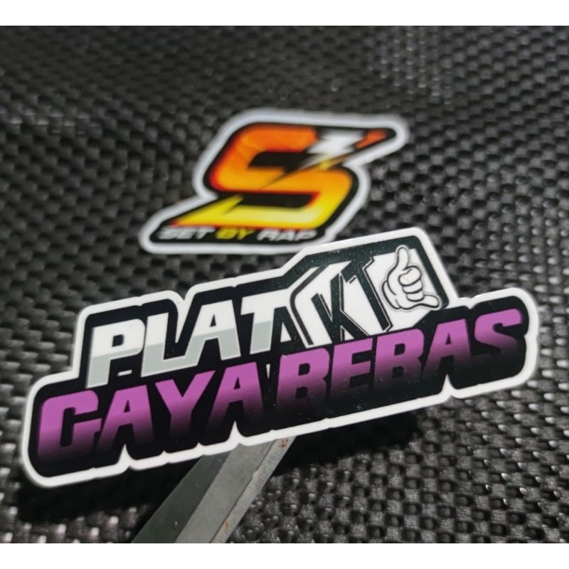 Jual stiker plat kt gaya bebas | Shopee Indonesia