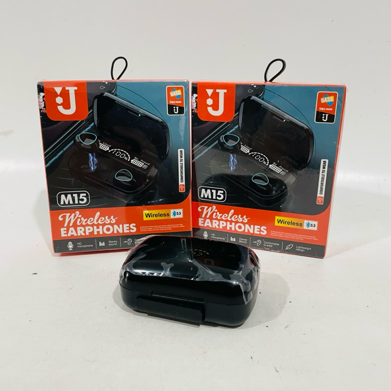 Jual Handsfree Bluetooth TWS M16 Earphone Wireless 5.3 Headset Bass ...