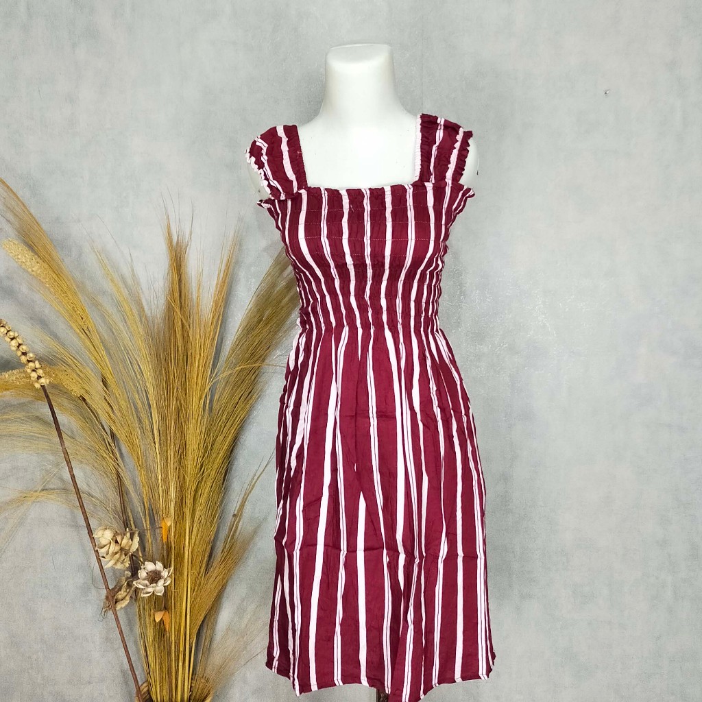 Jual DRES KERUT PENDEK BALI (pilih motif) | Shopee Indonesia