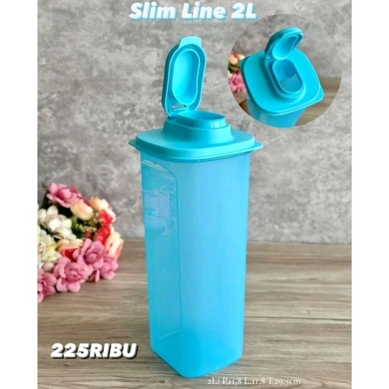 Jual Jug Slim line 2L Tupperware | Shopee Indonesia