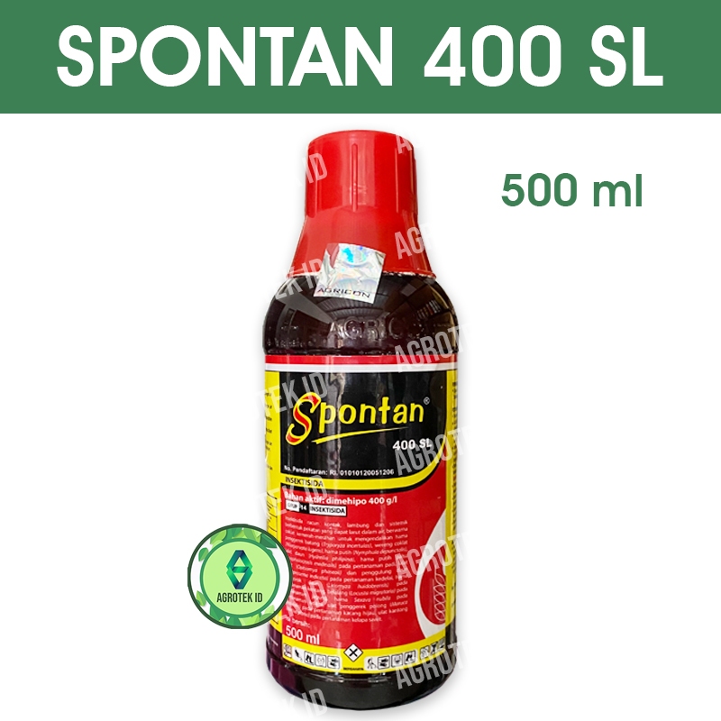 Jual SPONTAN 400 SL 500 ml Insektisida Obat Hama Wereng Cabuk Ulat ...