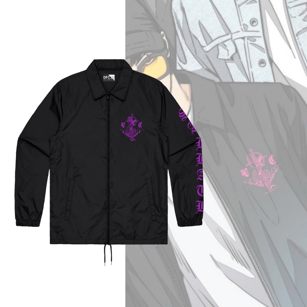 Jual Jaket Coach Resleting | Jacket Manhwa Wind Breaker | Outfits WOOIN ...