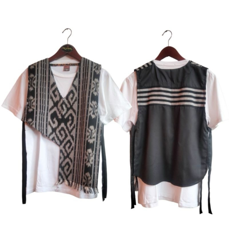 Jual Rompi Tenun Troso - Vest tenun etnik - baju wanita | Shopee Indonesia
