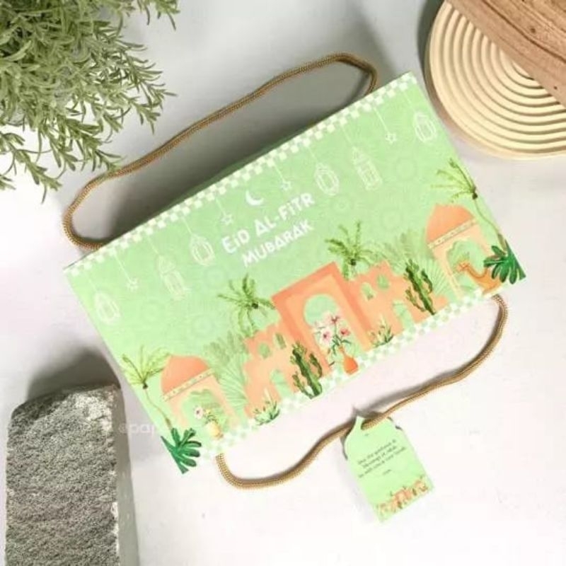 Jual Box Dus Kotak Packaging kue Cookies Hampers - Lebaran/Idul Fitri ...