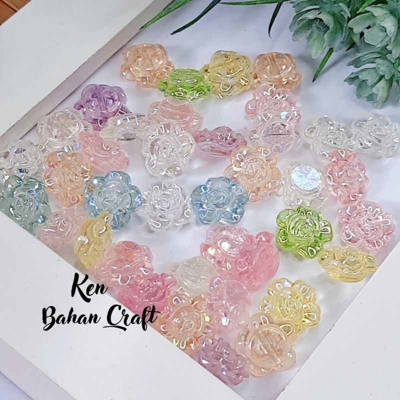 Jual KEN manik bunga bening | Shopee Indonesia