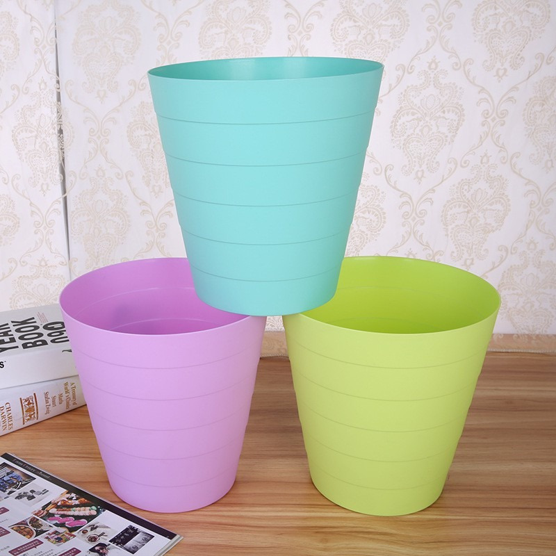 Jual LIVINBOX Tempat Sampah Trash Bin Trash Can Bentuk Bulat Dengan ...